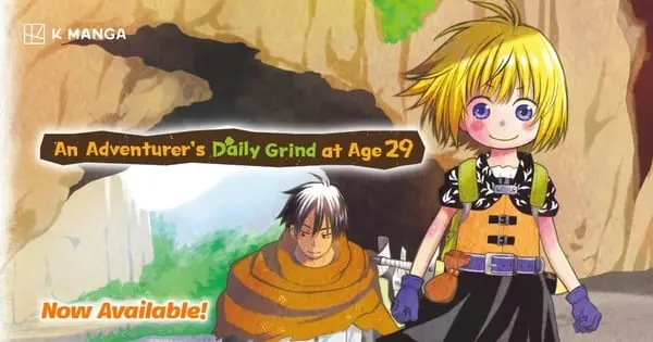 K Manga Adds An Adventurer's Daily Grind At Age 29 To English Lineup ...